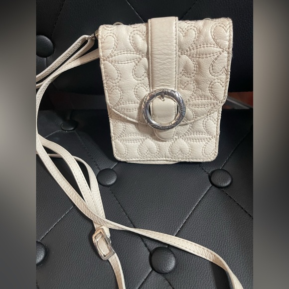 Brighton | Bags | Brighton Pearl White Quilted Crossbody | Poshmark